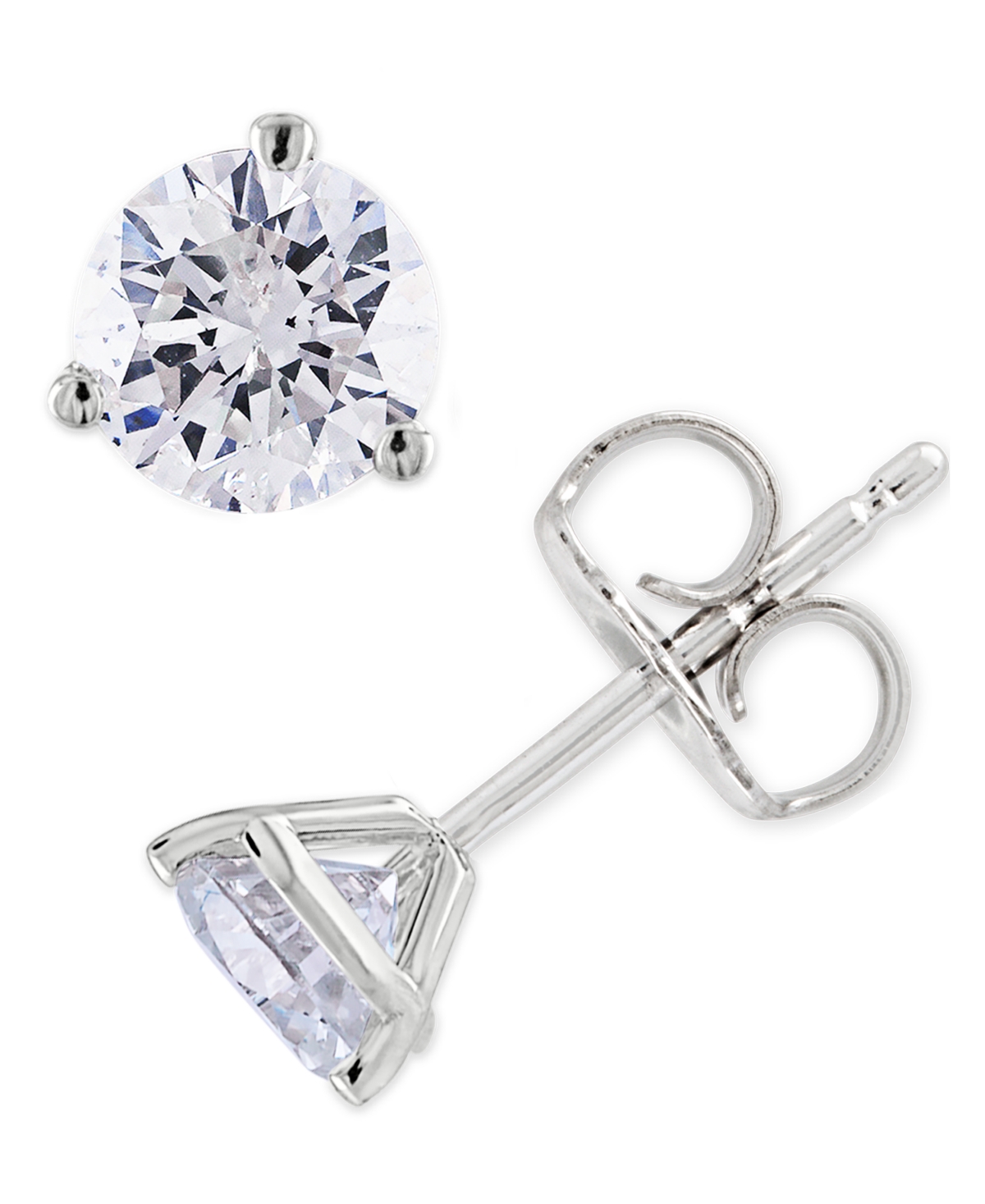 Click here for Diamond Stud Earrings (1 1/3 ct. t.w.) in 14K Whit... prices