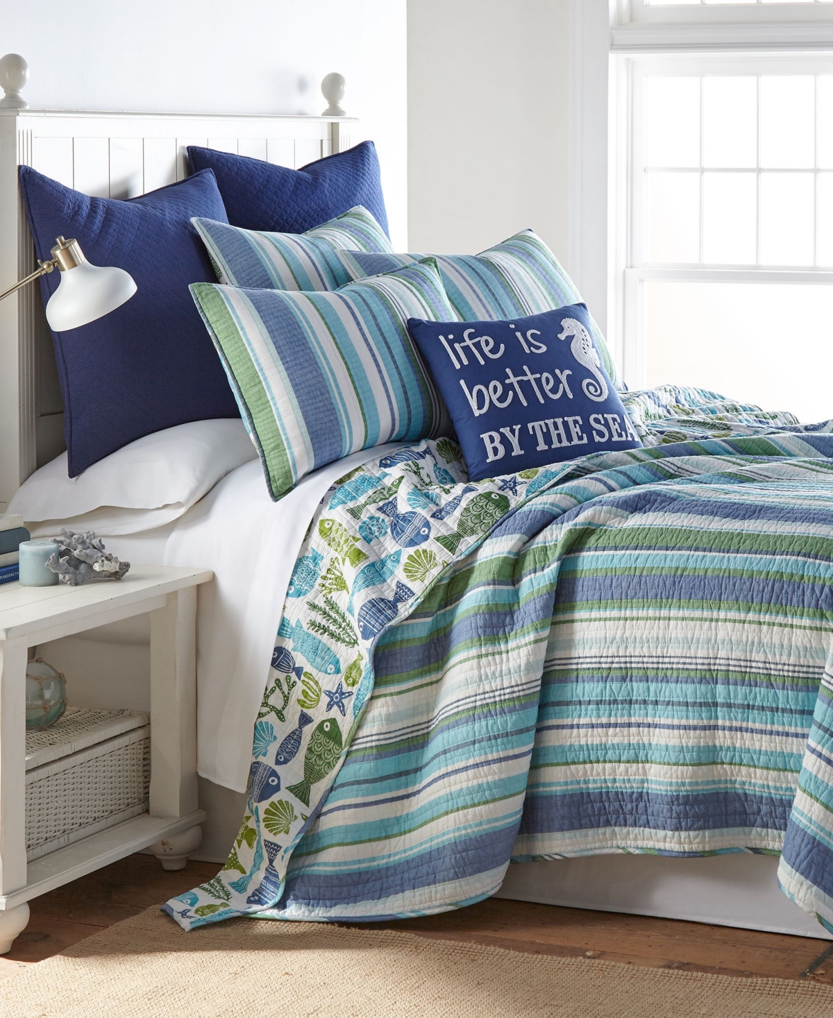 Click here for Levtex Vero 3-Pc. Quilt Set  King - Multi prices
