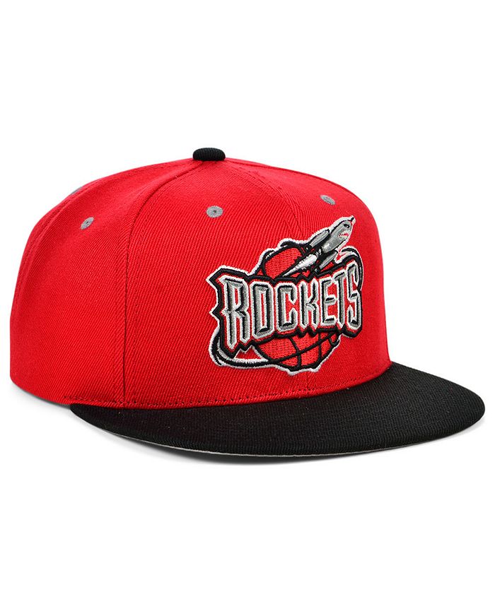 Mitchell & Ness Men's Houston Rockets Hardwood Classic Reload Snapback ...