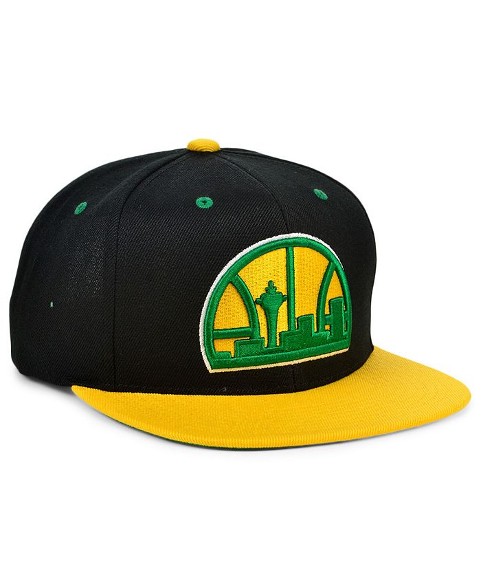 Mitchell & Ness Seattle SuperSonics Hardwood Classic Reload Snapback ...