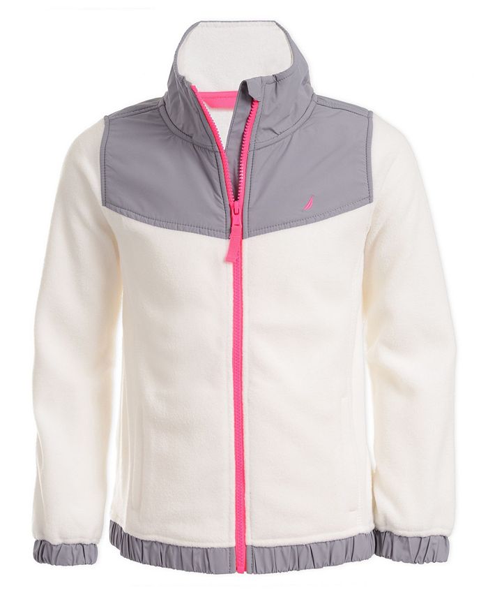Nautica Little Girls Polar Fleece Jacket - Macy's