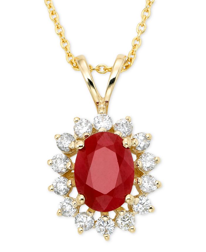 EFFY Collection Royalty Inspired by EFFY® Ruby (1-3/8 ct. t.w.) and ...