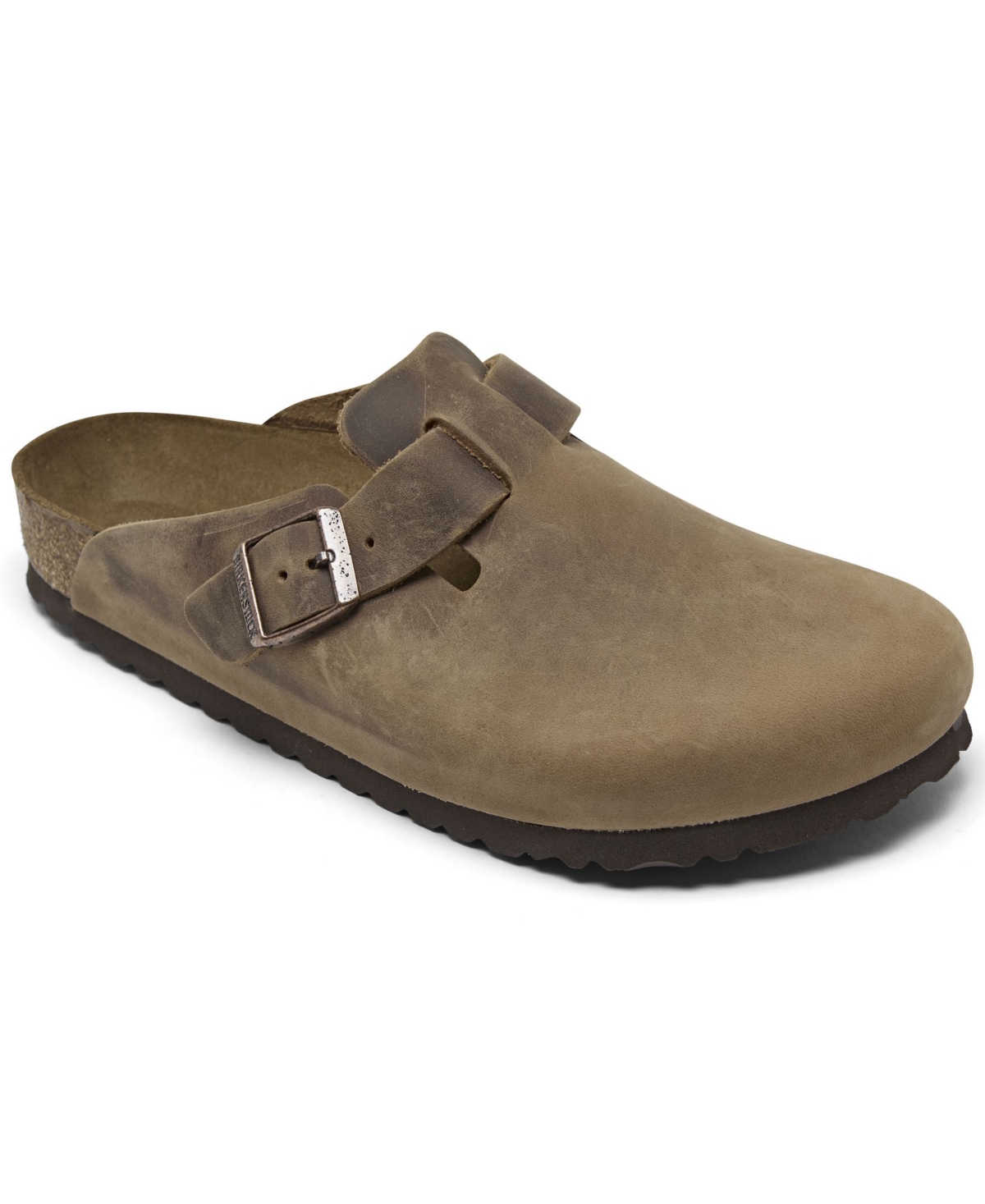 Click here for Birkenstock Mens Oiled Leather Boston Clogs from F... prices