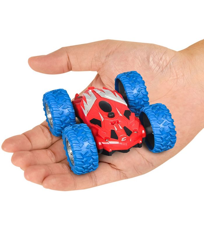 Power Your Fun Cyclone Mini Remote Control Stunt Car with LED - Macy's