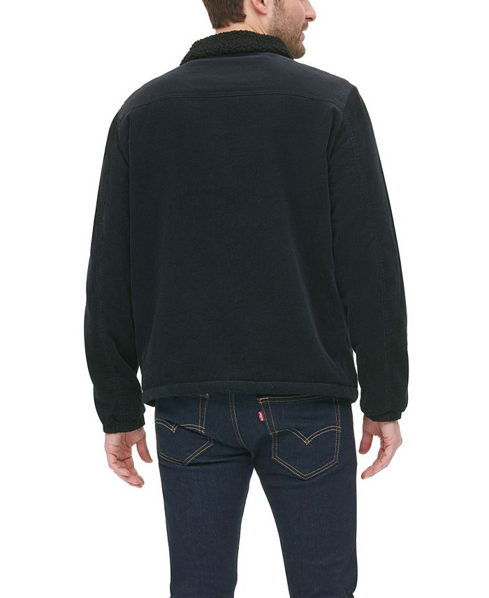 Levi's Men's Fleece-Lined Corduroy Trucker Jacket - Macy's