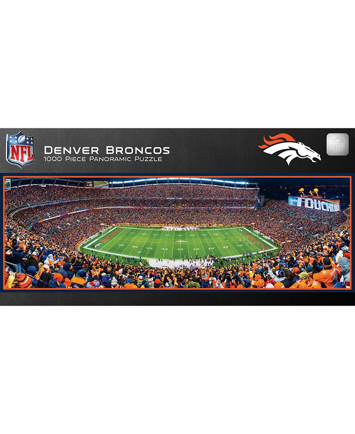 Lids MasterPieces Puzzle Company Denver Broncos Panoramic Stadium ...