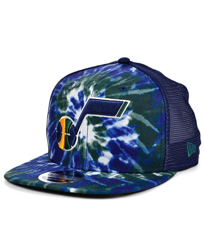New Era Utah Jazz Tie Dye Mesh Back Cap - Macy's