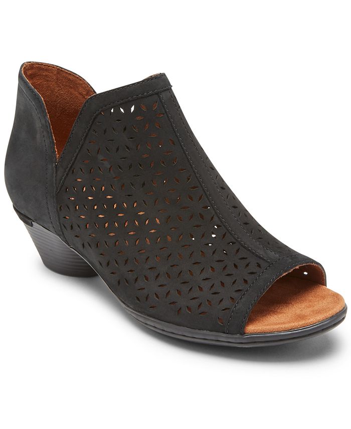 Rockport Women's CH Laurel Perforated Booties - Macy's