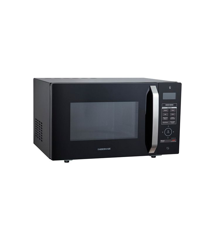 Farberware FM11VABK 1.1 Cubic Foot Microwave Oven with Voice Activated ...