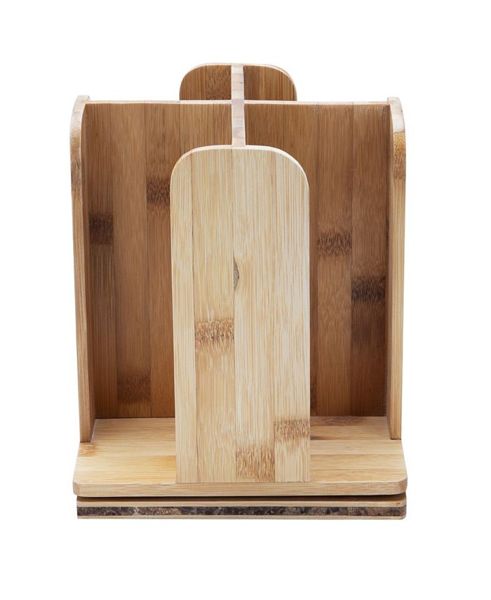 Mind Reader 4 Compartment Carousel, Multi-Section Organizer for Stacked ...