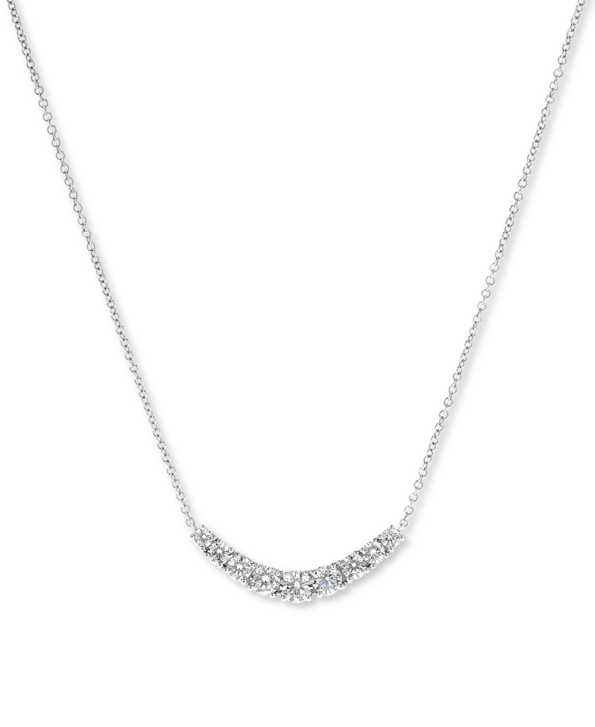 Click here for Diamond Curve Statement Necklace (1 ct. t.w.) in 1... prices