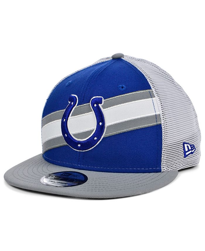New Era Indianapolis Colts Diagonal Trucker 9FIFTY Cap - Macy's