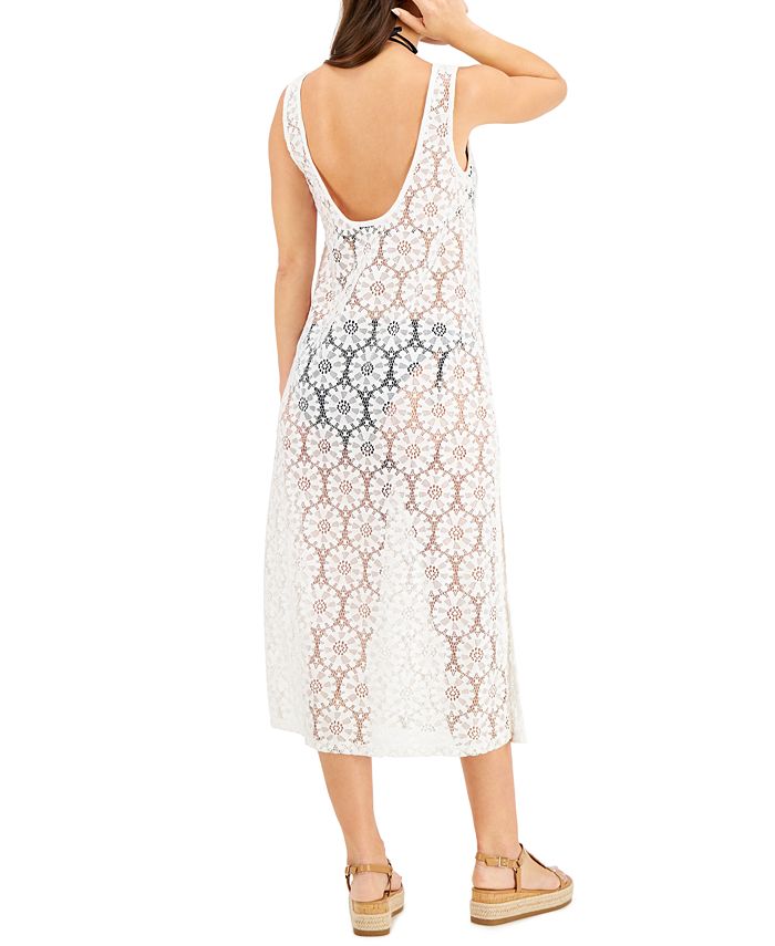 J Valdi Crochet Cover-Up Dress & Reviews - Swimsuits & Cover-Ups ...