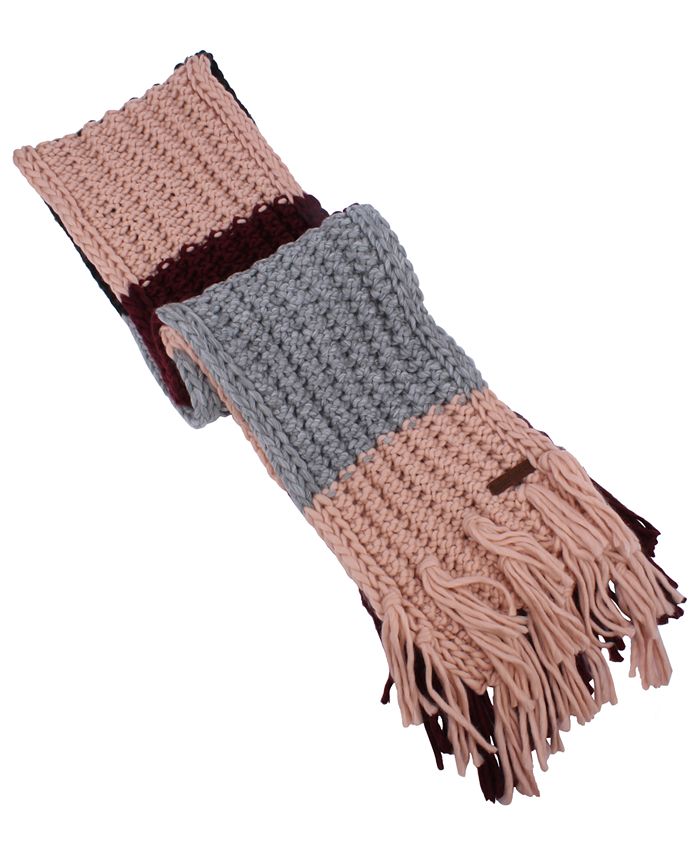 Timberland Chunky Colorblocked Icelandic Scarf - Macy's