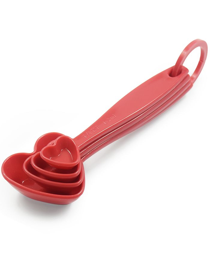 Martha Stewart Collection Heart Measuring Spoons, Created for Macy's ...
