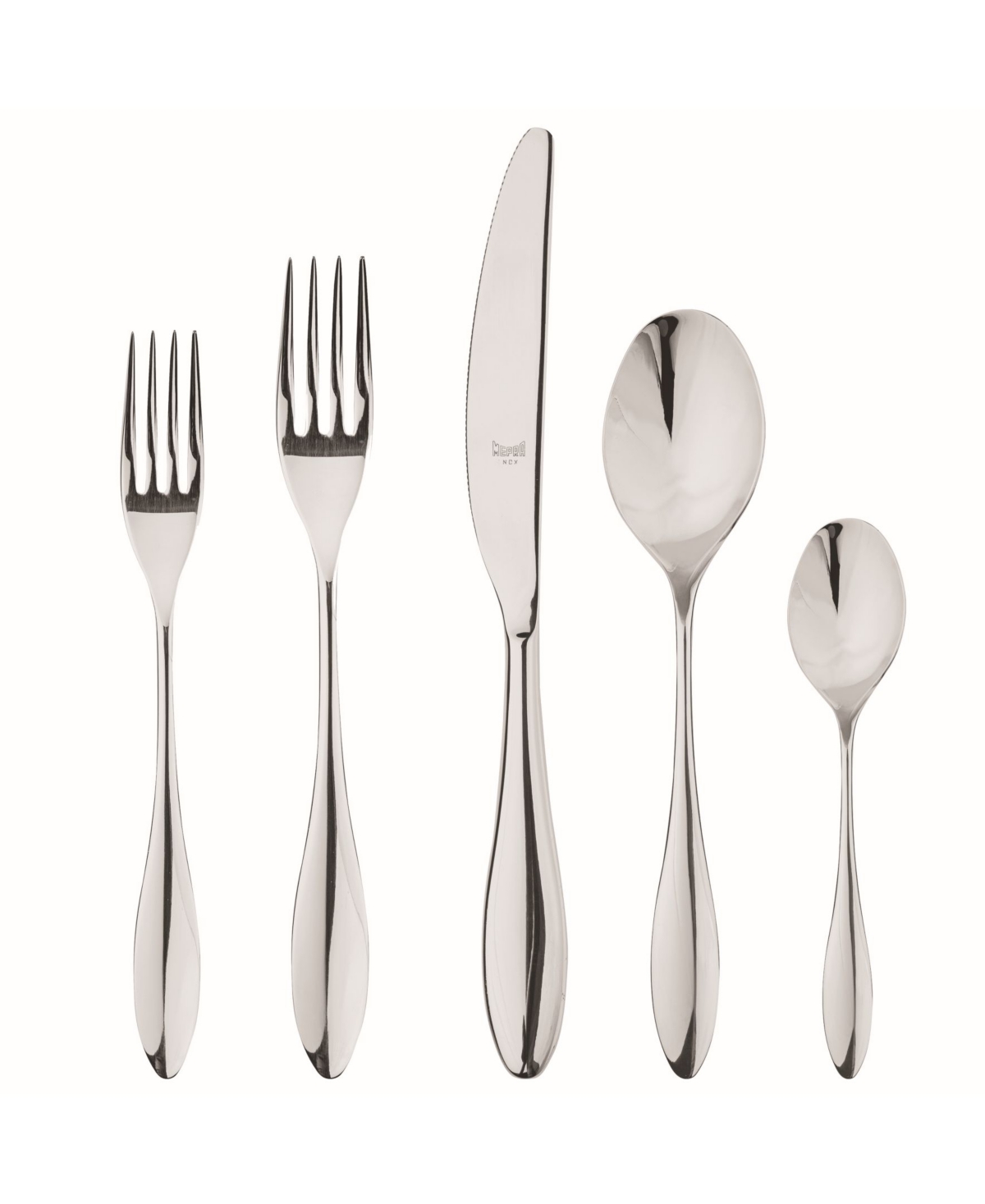 Click here for Mepra Carinzia Flatware Set  20 Pieces - Silver-to... prices