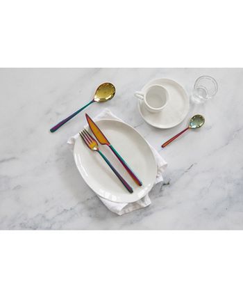 Mepra Linea Flatware Set, 20 Pieces - Macy's