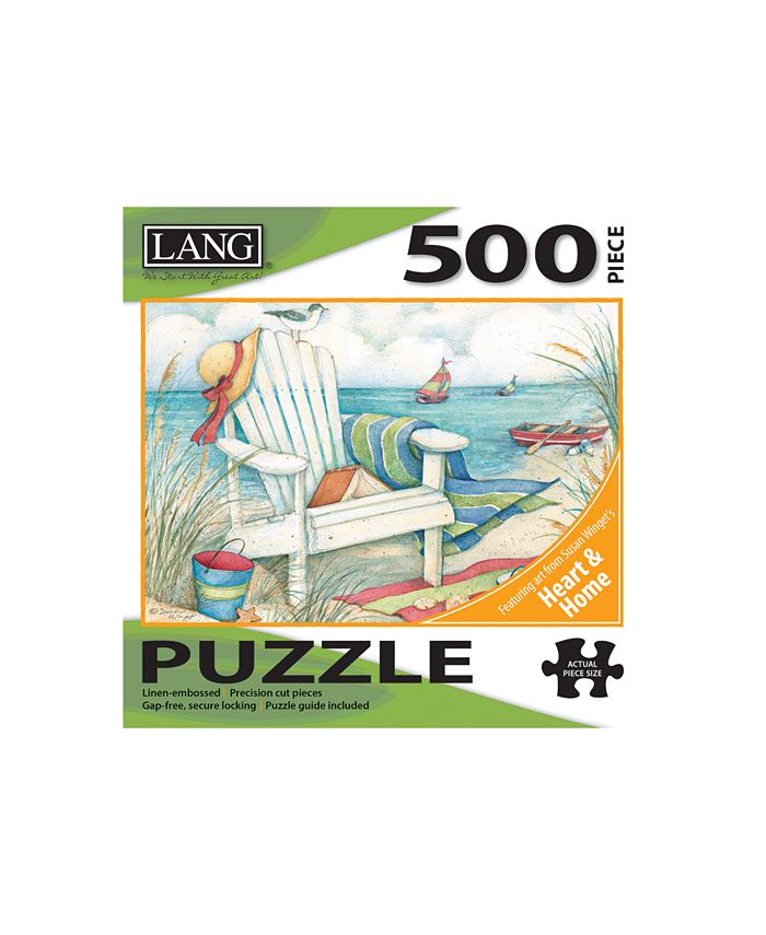 Lang CLOSEOUT! Just Beachy 500pc Puzzle - Macy's