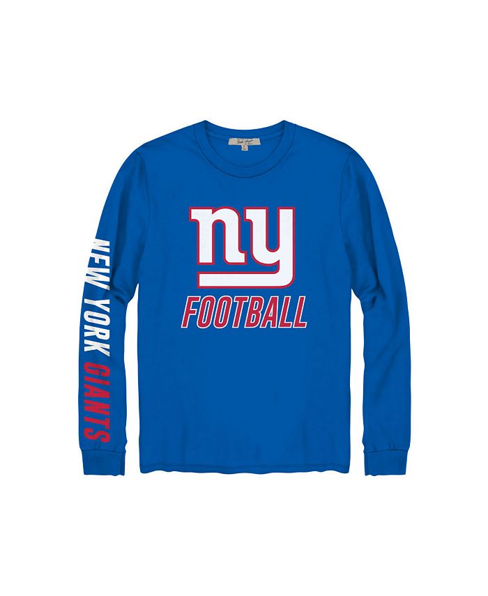 Authentic NFL Apparel New York Giants Men's Zone Read Long Sleeve T ...