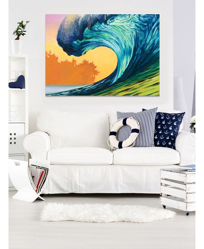 Colossal Images North Shore Color, Canvas Wall Art - Macy's
