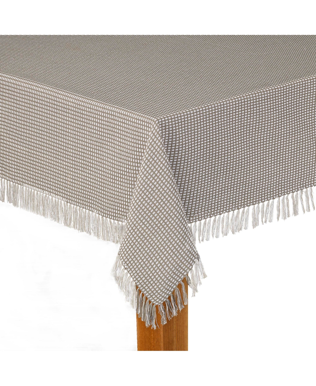 Click here for Lintex Homespun Grey 100 Cotton Tablecloth 60X120... prices