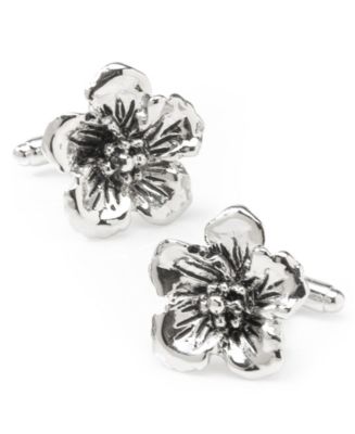 Men's Flower Cufflinks - Macy's