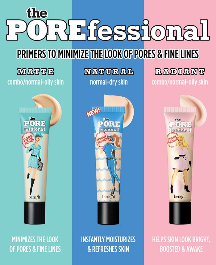 Benefit Cosmetics The POREfessional Hydrate Primer Jumbo - Macy's