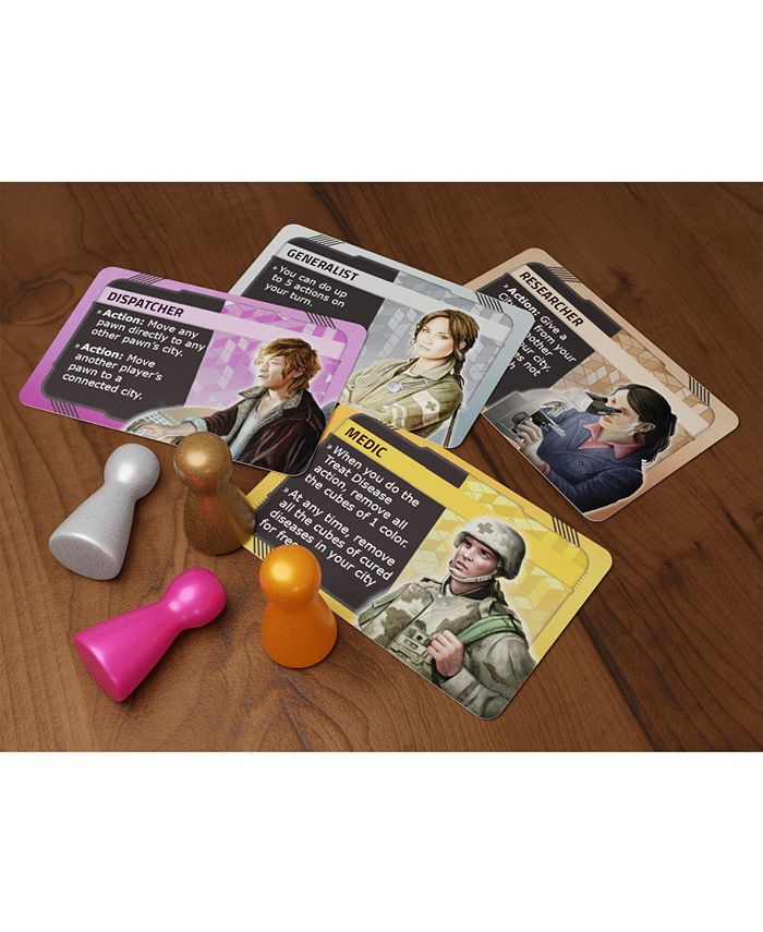 Asmodee Editions Pandemic: Hot Zone: North America Cooperative Board ...