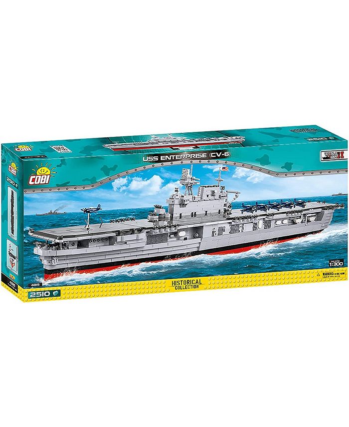 COBI Historical Collection USS Enterprise CV-6 Navy Ship - Macy's