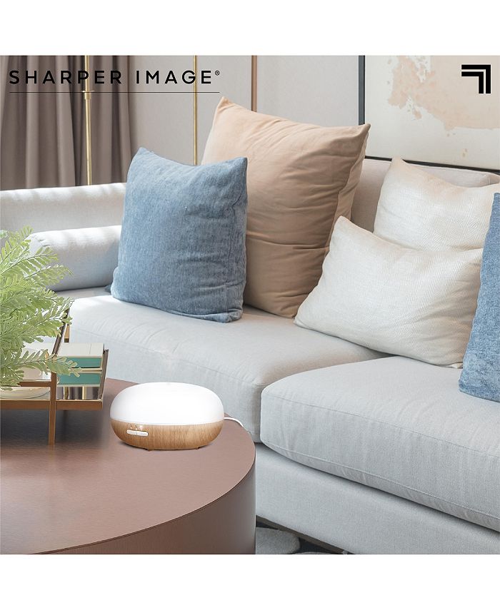 Sharper Image Diffuser Ultrasonic Aromatherapy Dome LED 100mL - Macy's