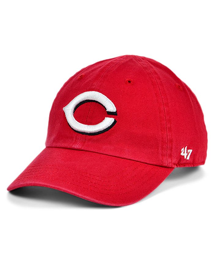 '47 Brand Cincinnati Reds Kids On-Field Replica Clean Up Cap - Macy's