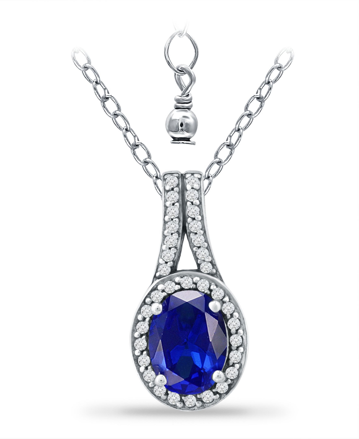Click here for Giani Bernini Simulated Blue Sapphire and Cubic Zi... prices