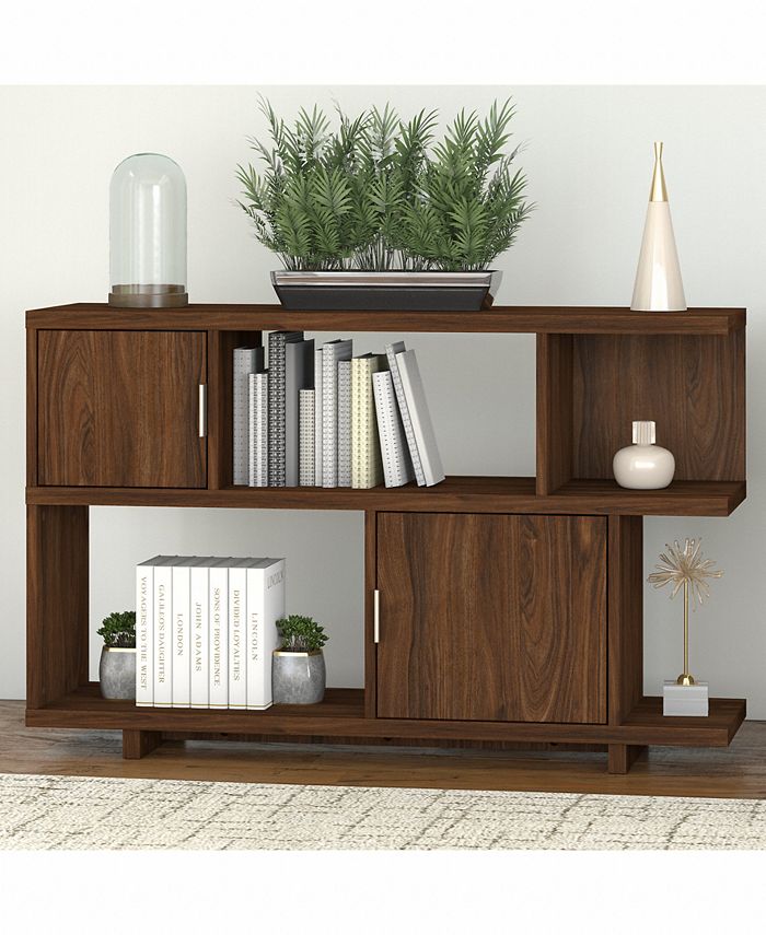 Kathy Ireland Home by Bush Furniture Madison Avenue Low Geometric ...