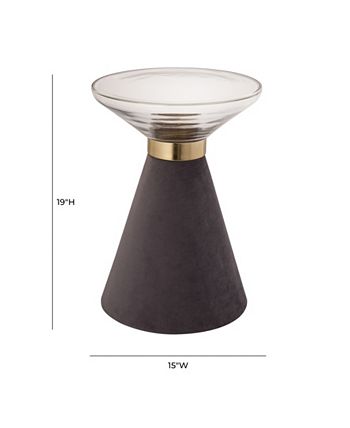 TOV Furniture Aurora Side Table - Macy's