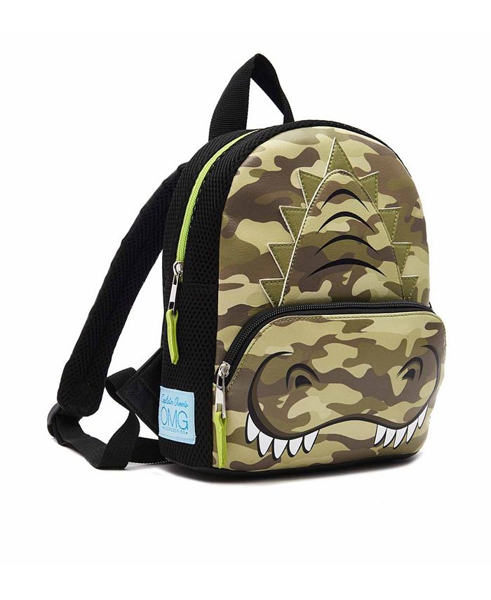 OMG! Accessories Gator Camo Mini Backpack - Macy's