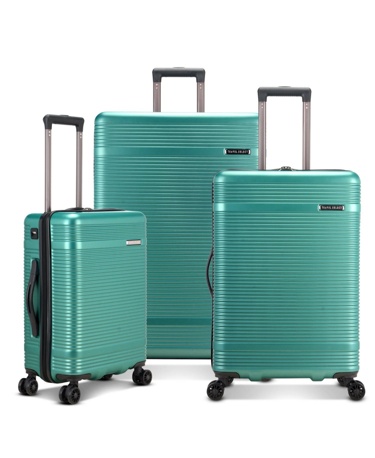 Jaylen 3 Piece Hardside Spinners Set - Teal