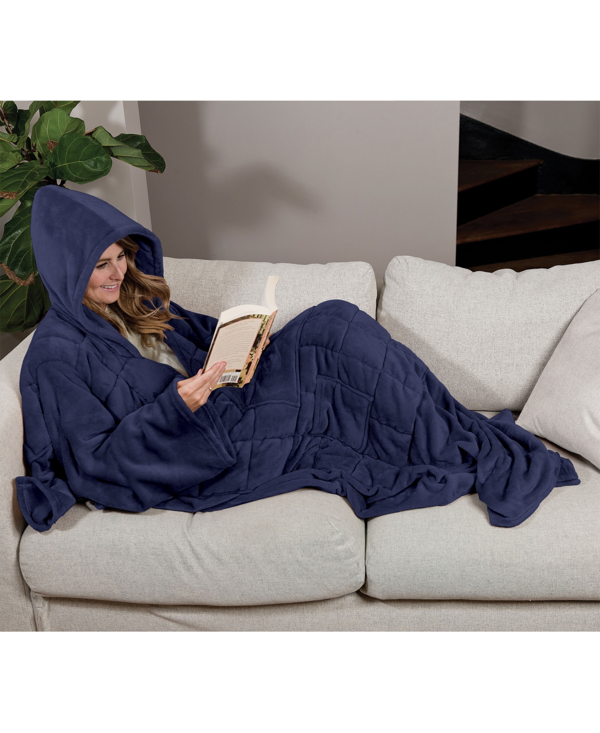 Click here for Ella Jayne Wearable Weighted Snuggle Blanket  50 x... prices