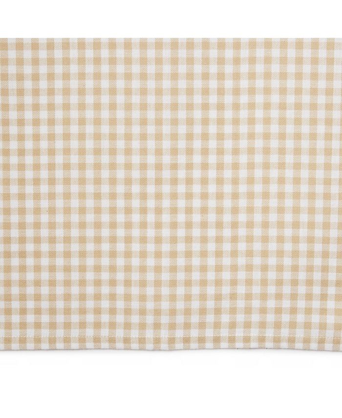 Town & Country Living Gingham Woven Tablecloth Single Pack 52"x70" - Macy's