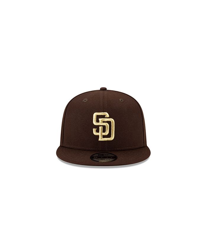 New Era San Diego Padres Gold Front 9FIFTY Cap - Macy's
