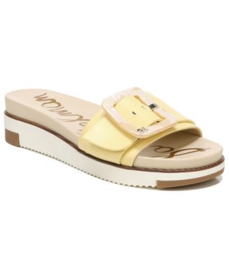 Sam Edelman Women's Ariane Buckle Sport Slides - Macy's