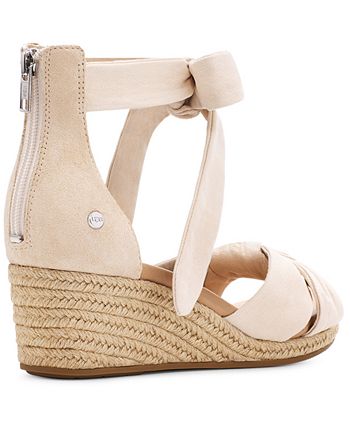UGG® Women's Yarrow Espadrille Wedge Sandals - Macy's