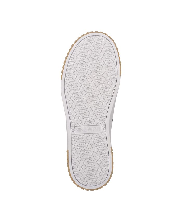 Nine West Women's Dewy Low Platform Lace Up Sneakers & Reviews ...