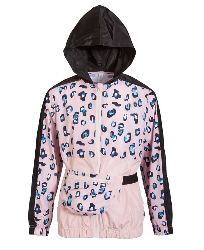 Id Ideology Big Girls Hooded Windbreaker And Hip Pack Set Created For