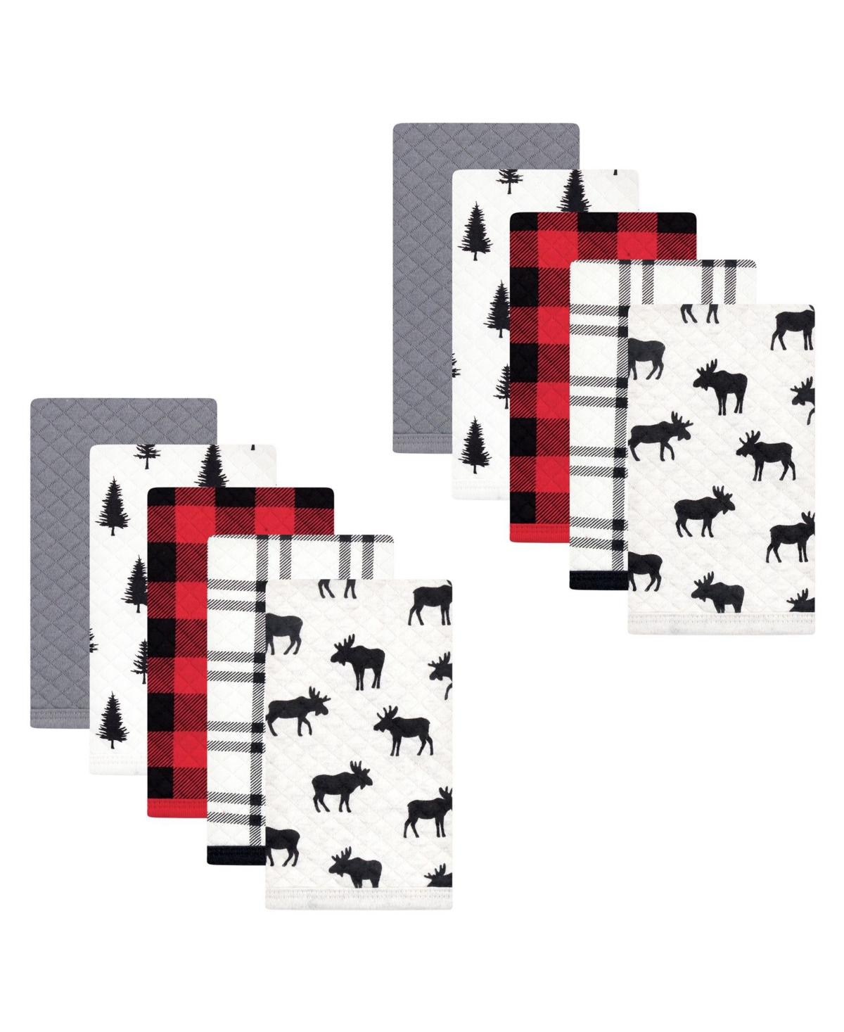 Click here for Hudson Baby Boys Quilted Burp Cloth - Moose prices