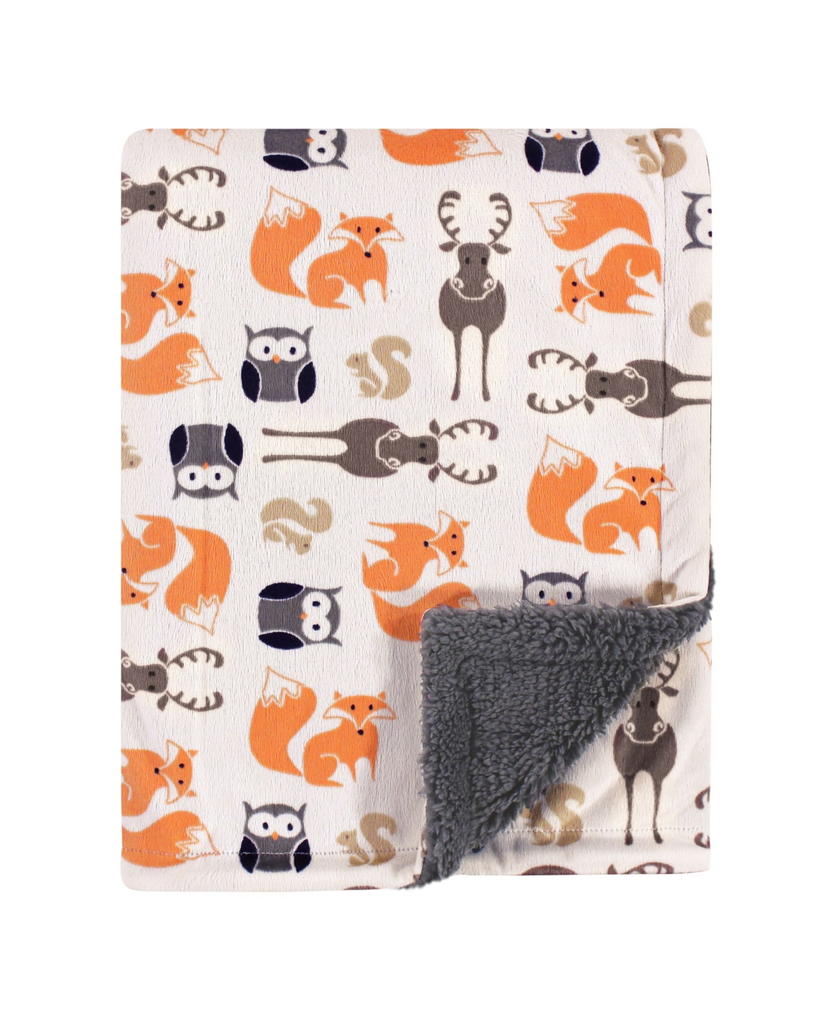 Click here for Hudson Baby Boys Dual-Sided Mink and Sherpa Plush... prices