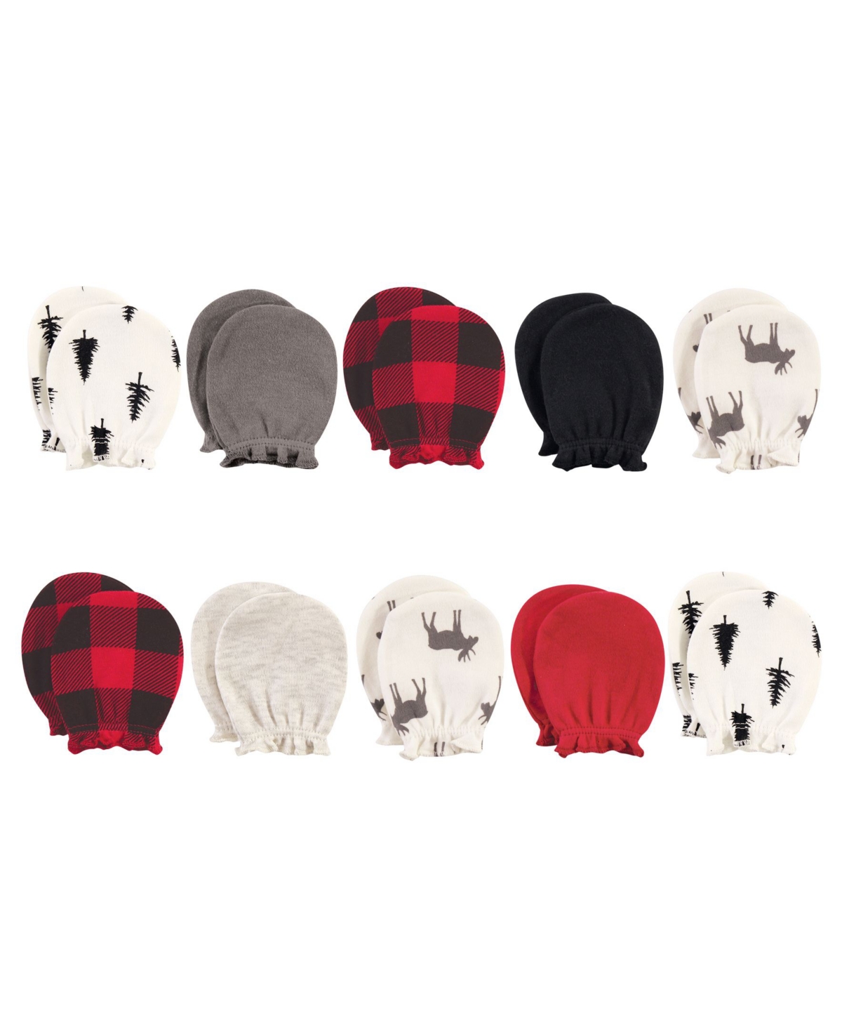 Click here for Hudson Baby Baby Boys Hudson Soft Cotton Anti-Scra... prices