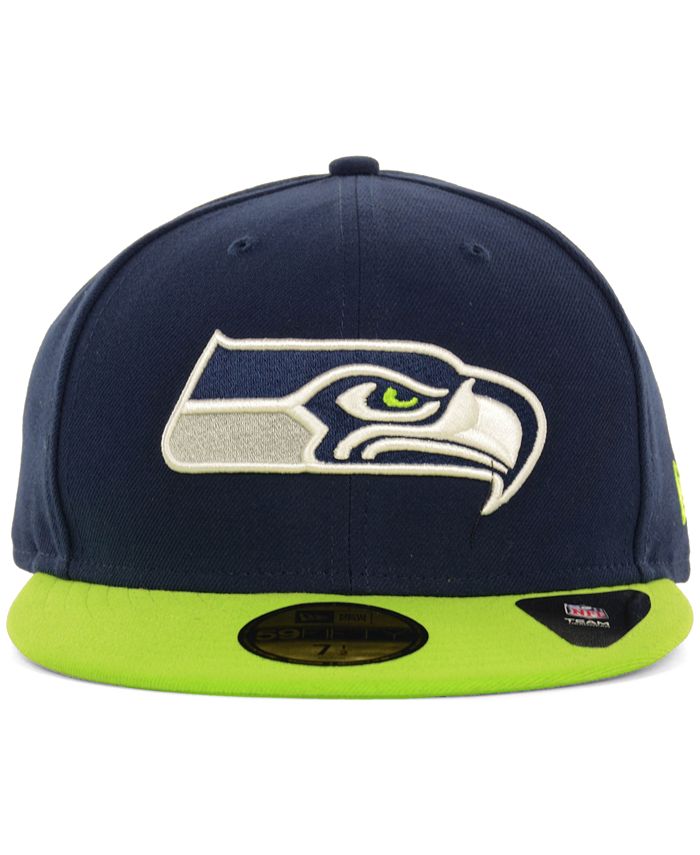 New Era Seattle Seahawks 2 Tone 59FIFTY Fitted Cap - Macy's