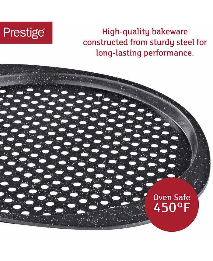 Prestige Stone Quartz 14" Nonstick Pizza Crisper Pans, Set of 2 - Macy's
