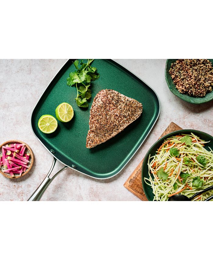 Granite Stone Diamond 10.5” Aluminum Nonstick Diamond Infused Griddle ...