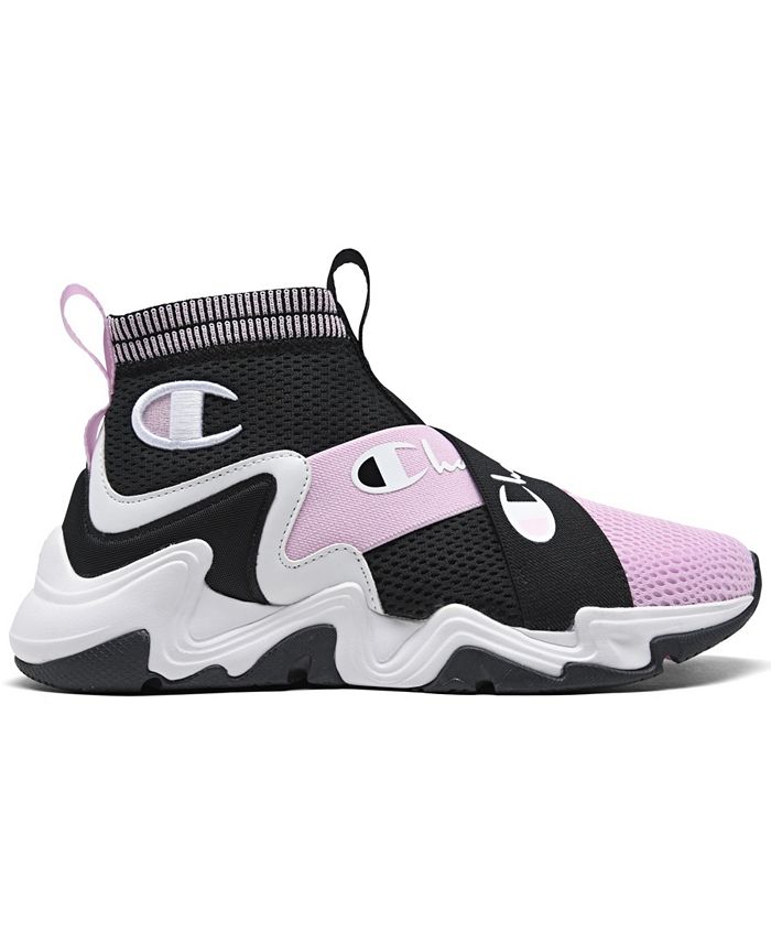 Champion Big Girls Hyper CX Casual Sneakers from Finish Line - Macy's